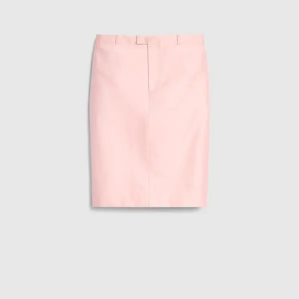 Gucci Silk Faille Skirt - Pink
