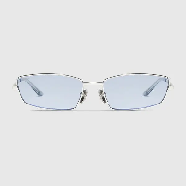 Gucci Rectangular Frame Sunglasses - Grey