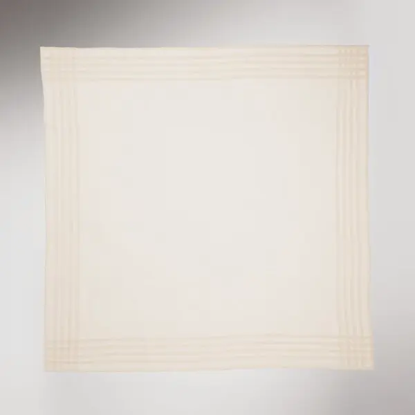 Gucci Lightweight Silk Jacquard Shawl - White