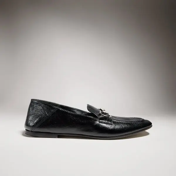 Gucci S Jordaan Soft Leather Loafer - Black