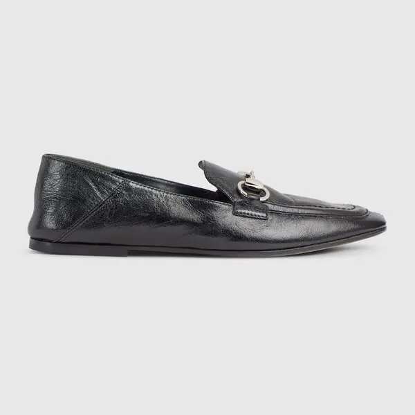 Gucci S Jordaan Soft Leather Loafer - Black