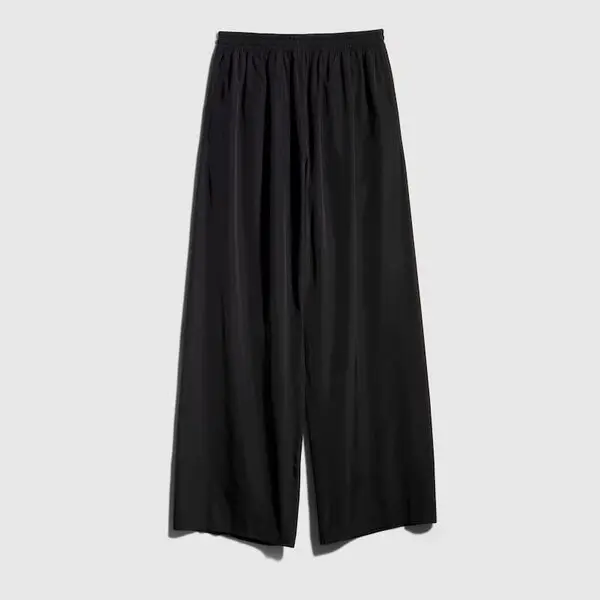 Gucci Cotton Acetate Faille Pants - Black