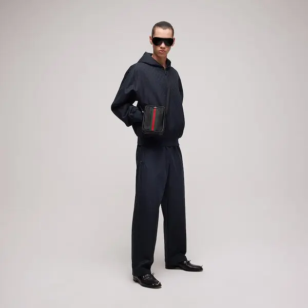 Gucci Gg Cotton Canvas Trousers