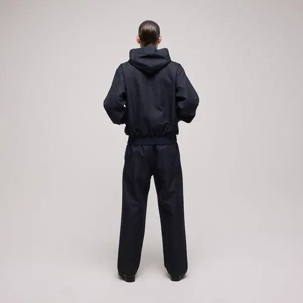 Gucci Gg Cotton Canvas Trousers