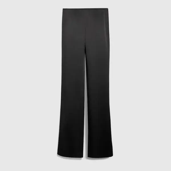 Gucci Crêpe Satin Pants - Black