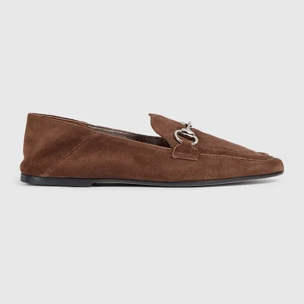 Gucci S Jordaan Soft Loafer - Brown