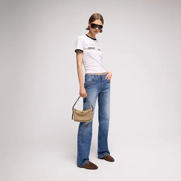 Gucci S Jordaan Soft Loafer - Brown