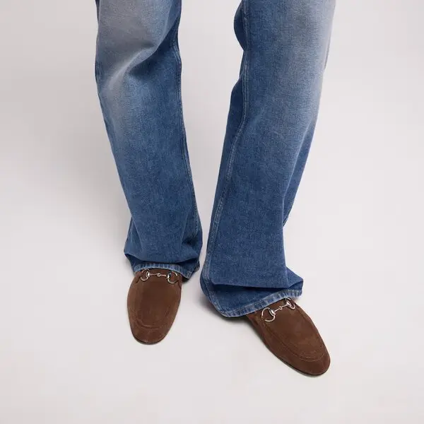 Gucci S Jordaan Soft Loafer - Brown
