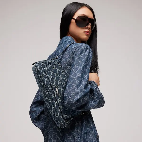 Gucci Madison Medium Shoulder Bag In Fabric