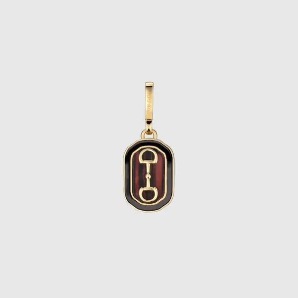 Gucci Horsebit Motif Charm - Gold-toned Metal