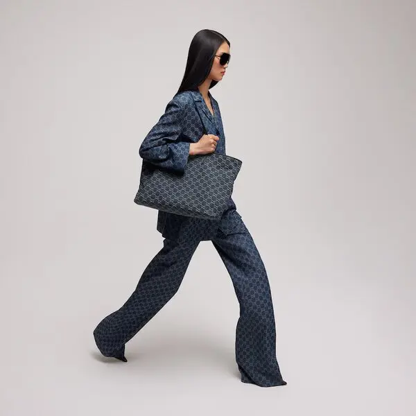 Gucci Tribeca Large Tote Bag - Blue