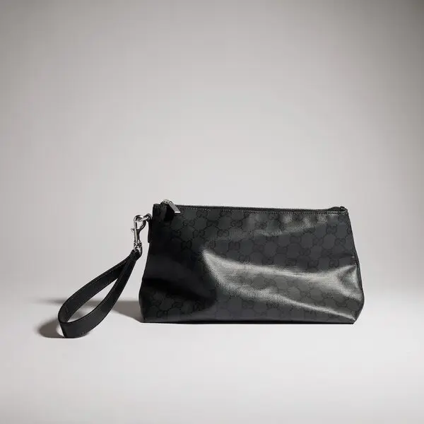 Gucci Original Gg Fabric Small Pouch