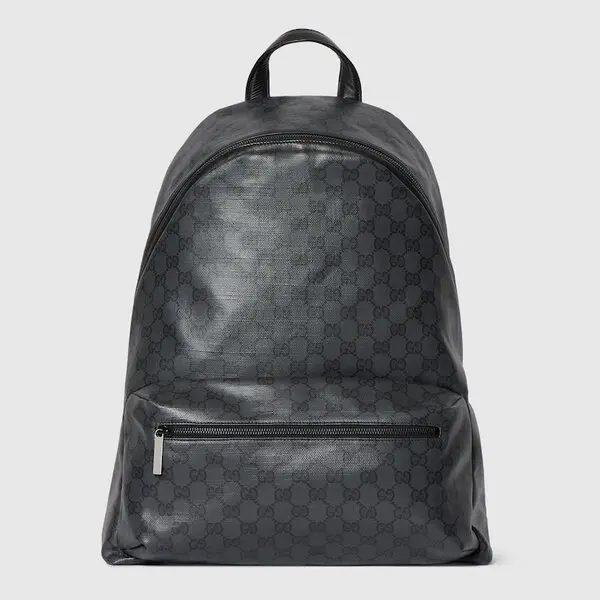Gucci Original Gg Fabric Classic Medium Backpack - Black