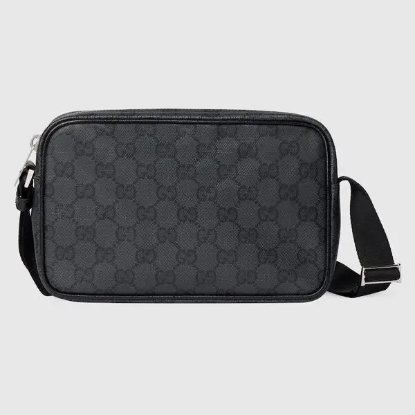 Gucci Gg Mini Bag Original Gg Fabric - Black