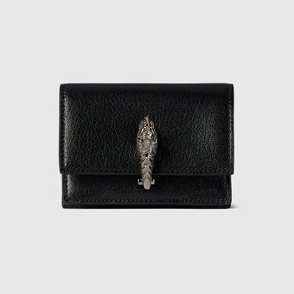 Gucci Dionysus Small Wallet Leather - Black