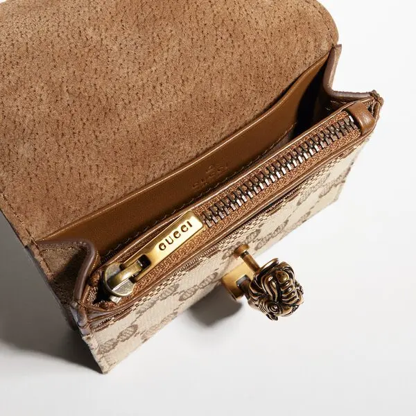 Gucci Dionysus Small Wallet Gg Canvas