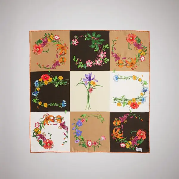 Gucci Printed Silk Twill Bandana
