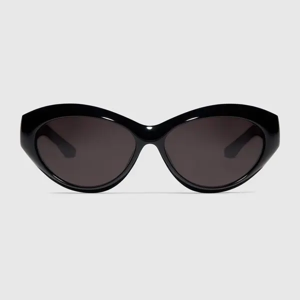 Gucci Cat Eye Frame Sunglasses - Black