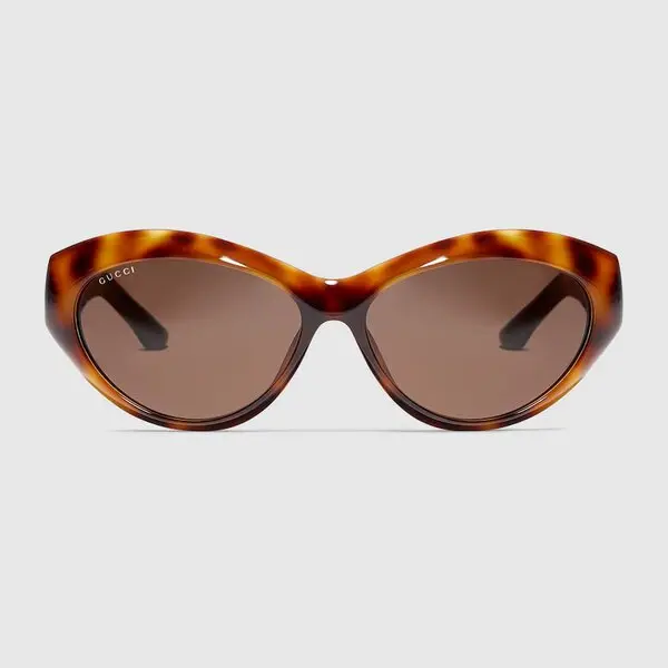 Gucci Cat Eye Frame Sunglasses - Brown