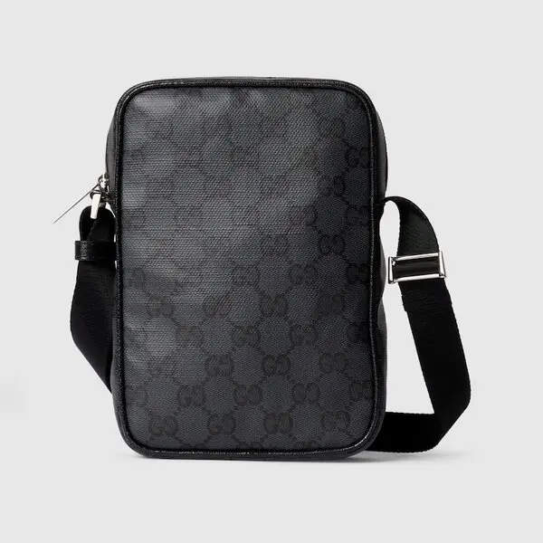 Gucci Gg Mini Bag Original Gg Fabric - Black