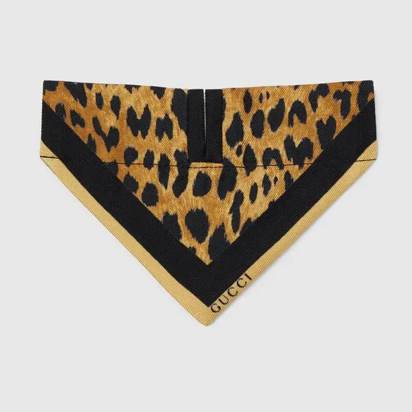 Gucci Extra-small Reversible Pet Bandana - Brown