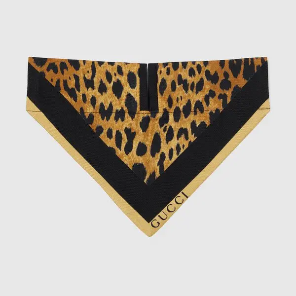Gucci Small/medium Reversible Pet Bandana - Brown