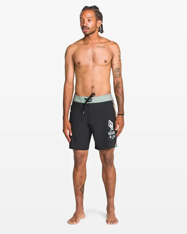 Volcom Star Shields Featured Artist Mod Boardshort