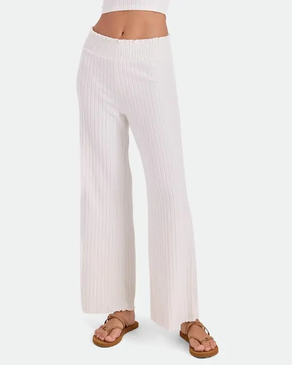 Volcom Relaxed Fit Lounge Pants - Star White