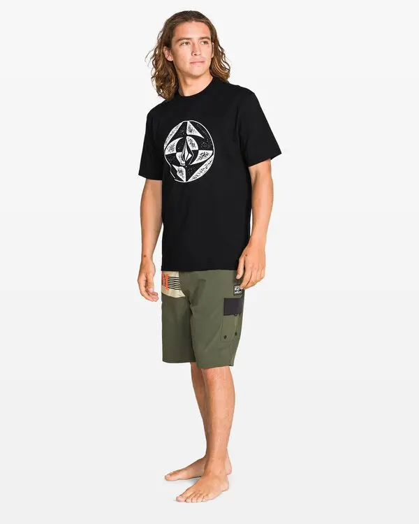 Volcom Circle Stone Split Short Sleeve Tee
