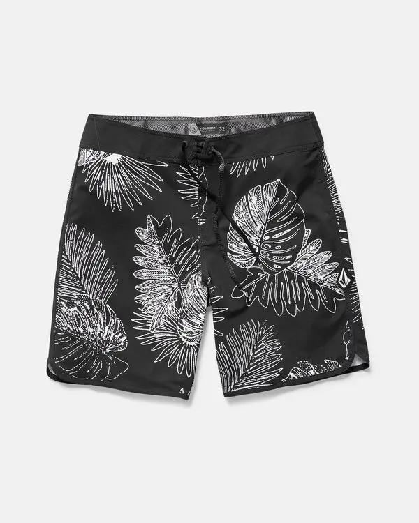 Volcom Infuse Scallop Mod 19" Boardshort - Black