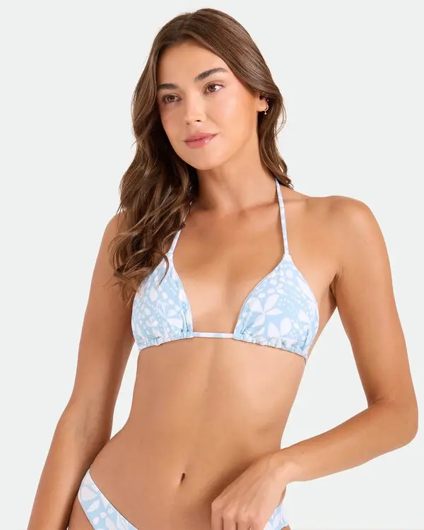 Volcom Tribal Stone Triangle Bikini Top - Summer Song