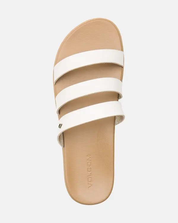 Volcom Sunseeker Slides - Cream