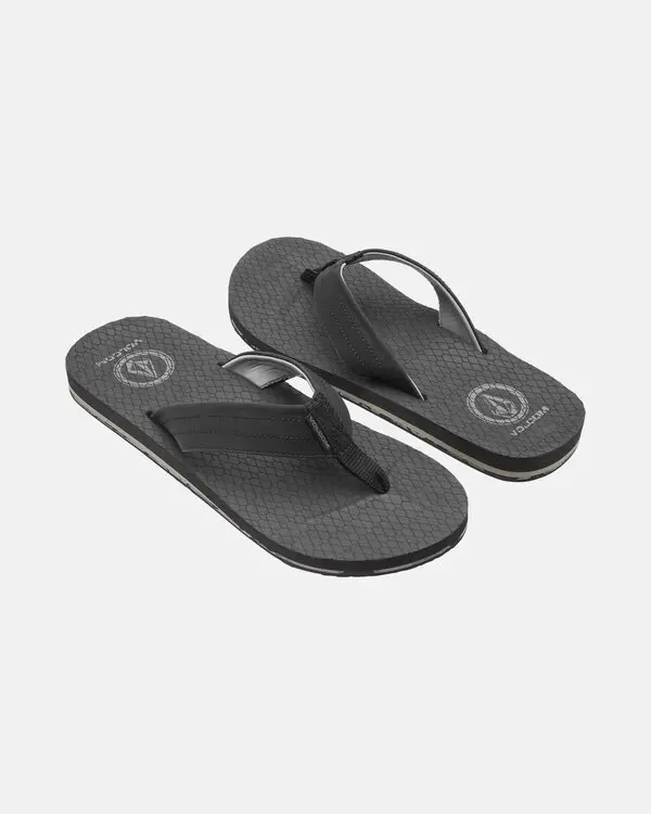 Volcom Commuter Sandals - Dark Olive