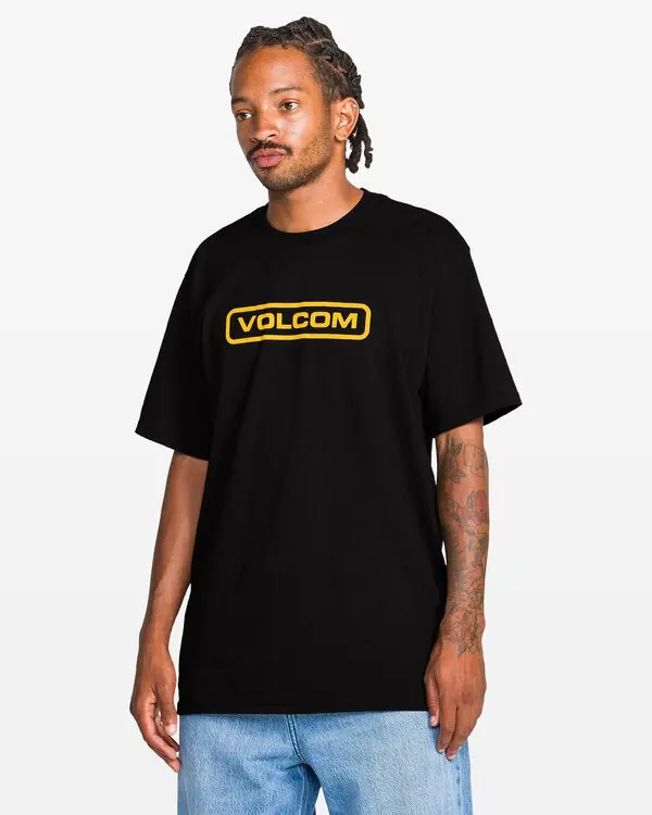 Volcom Eurobox Short Sleeve Tee - Black