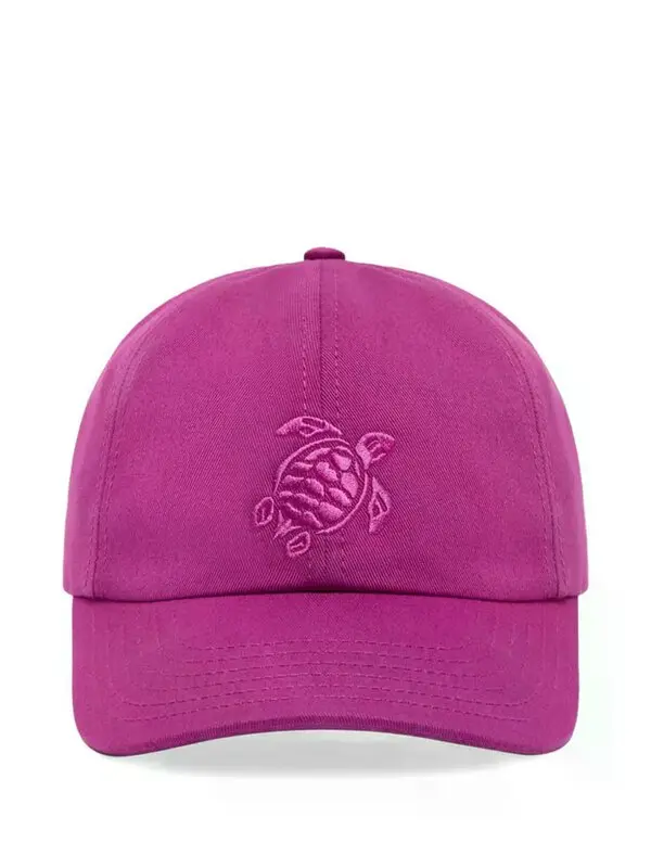 Vilebrequin Turtle Embroidered Baseball Cap - Pink