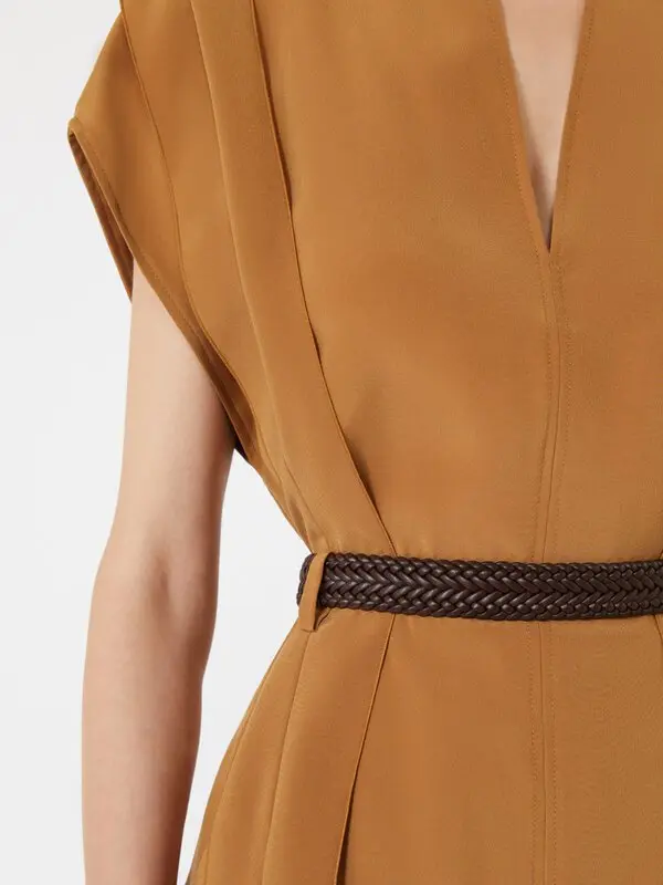 Max Mara Cady Blouse With Flounce