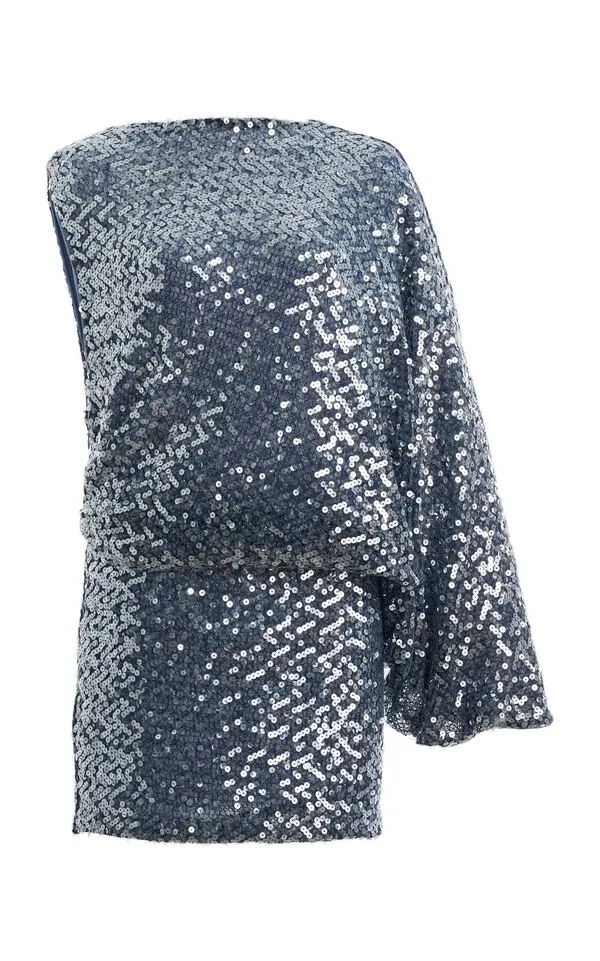 DE LA VALI La Isla Ibiza Mini Dress - Light Blue