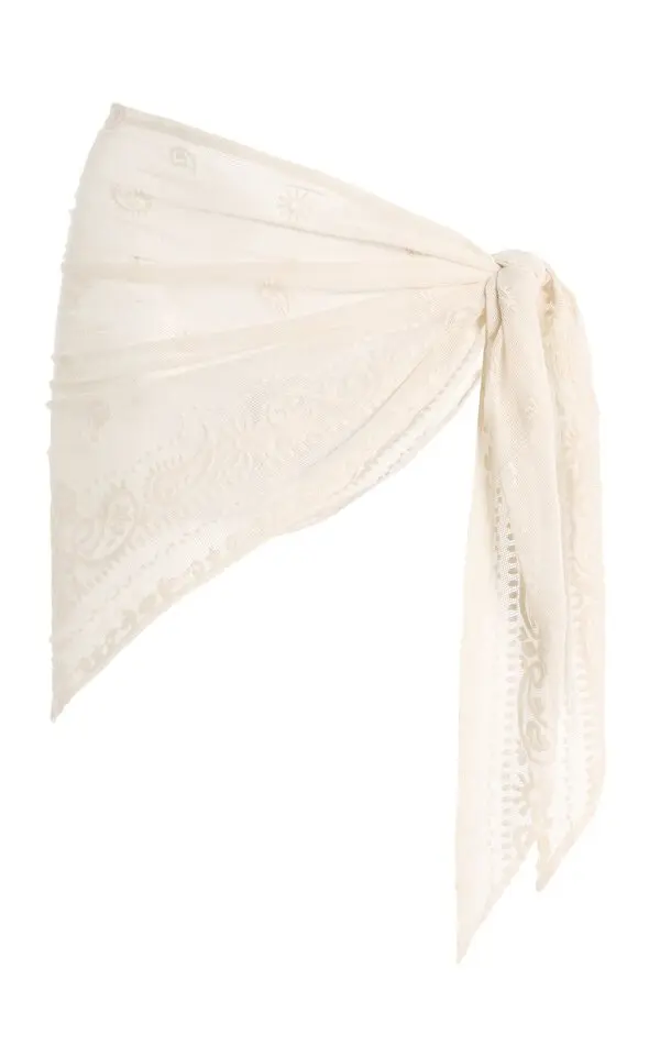 SOLEIL SOLEIL Exclusive La Isla Miller Wrap - White