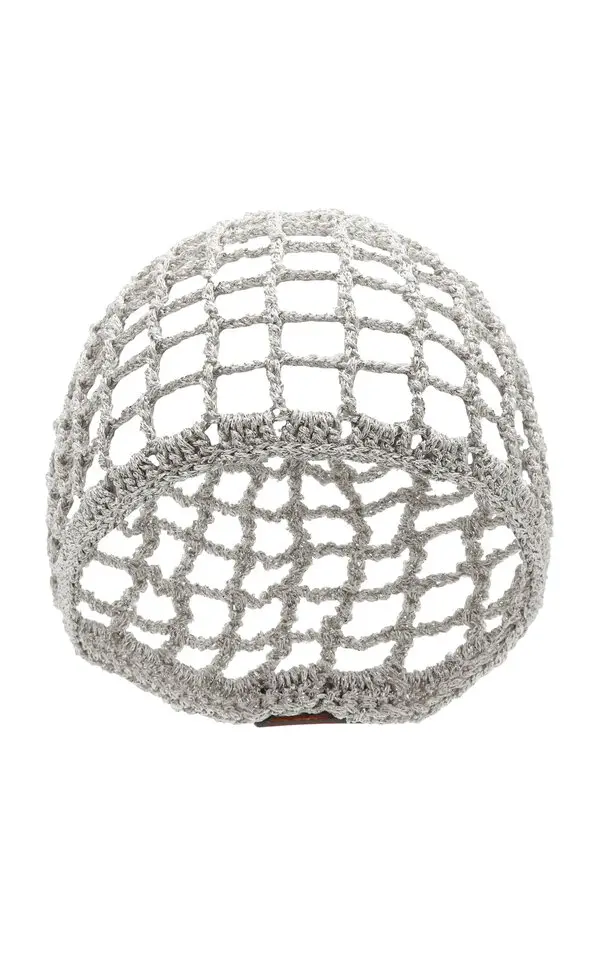PARDOHATS Exclusive La Isla Zahi Openwork Headpiece - Silver