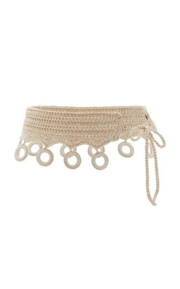 PARDOHATS La Isla Nudo Crocheted Belt