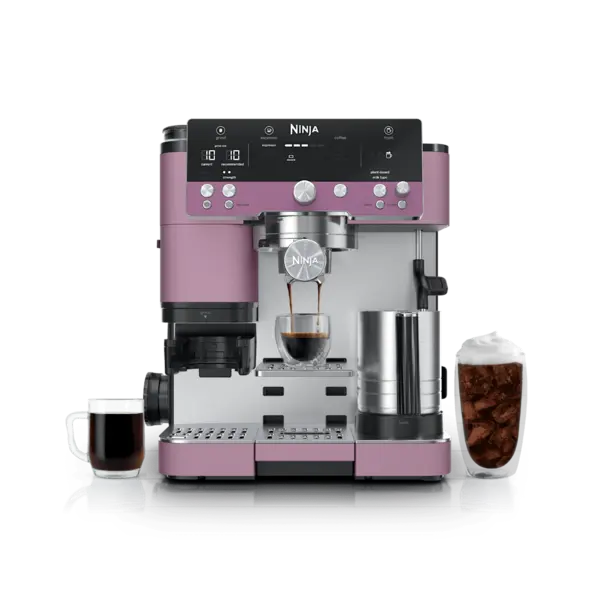 NINJA Luxe Cafe Premier Espresso Machine - Raspberry Blush