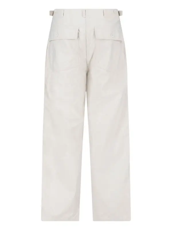 KAPTAIN SUNSHINE Cotton Baker Sweatpants - Cream