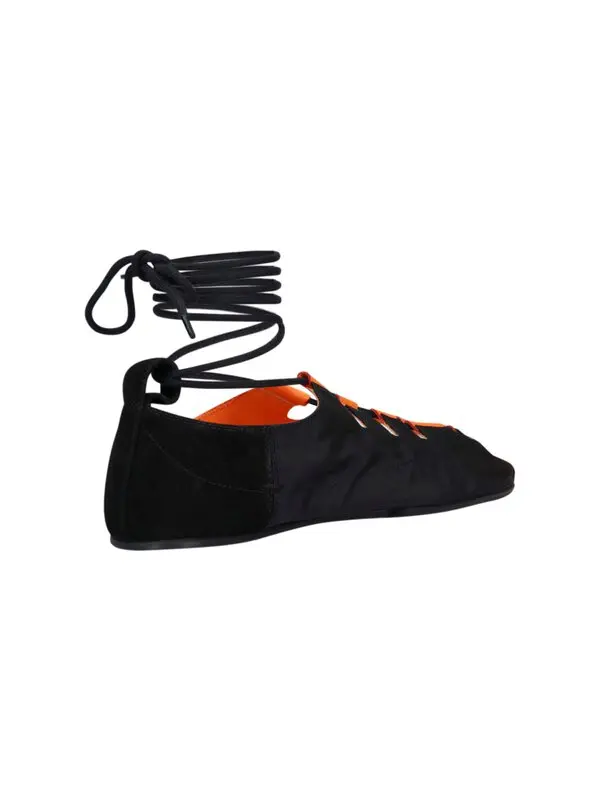 Alaïa Laced Ballerinas