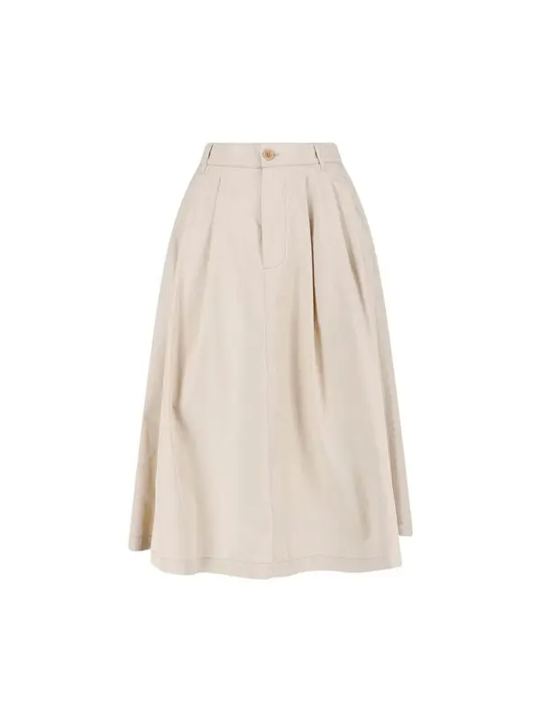 Aspesi Cotton Midi Skirt