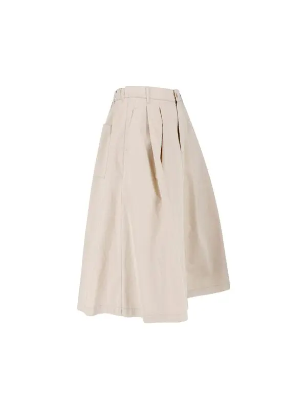 Aspesi Cotton Midi Skirt