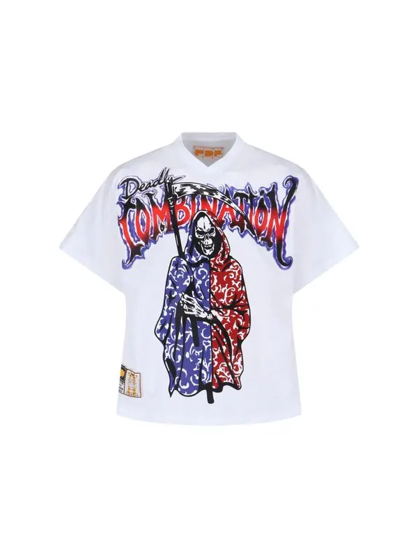PDF T-shirt "deadly Combination - White