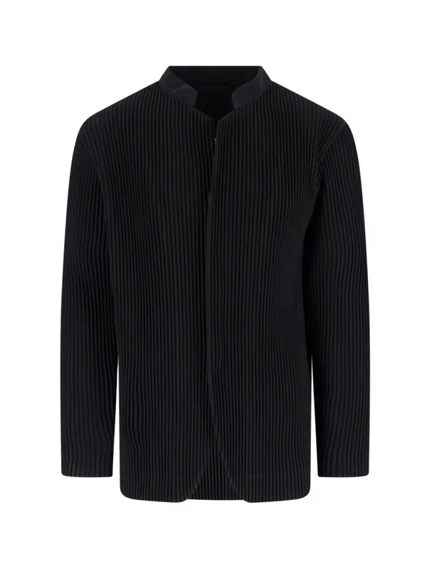 HOMME PLISSE Pleated Jacket