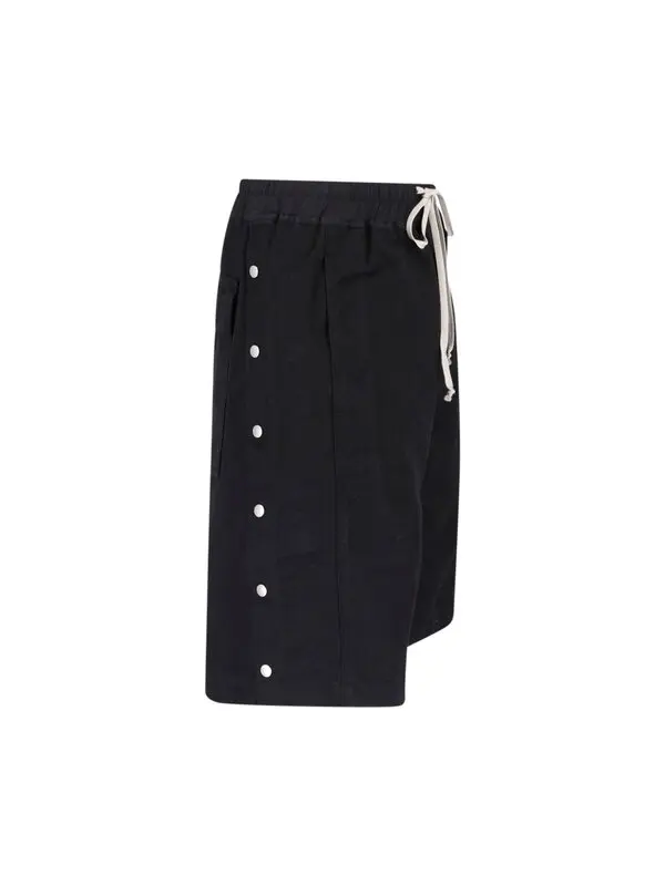 Rick Owens Button Shorts