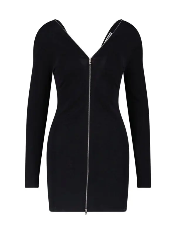 Alexander Wang Mini Dress With Continuous Zipper