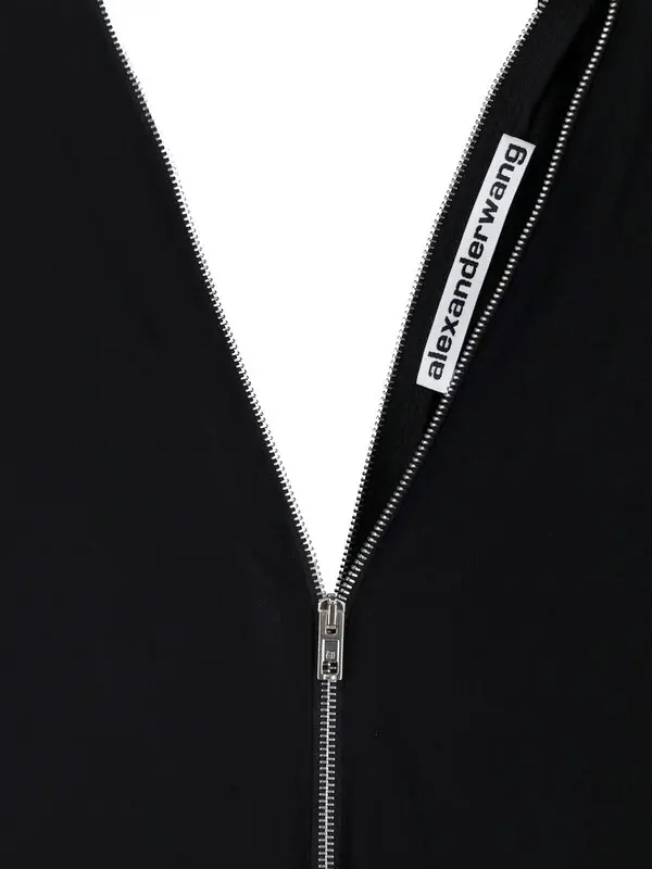 Alexander Wang Mini Dress With Continuous Zipper
